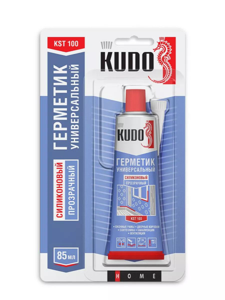 Силиконовый Герметик KUDO, Для окон, прозрачный - купить по низким ...