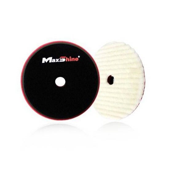 MaxShine Wool Cutting Pad Режущий полировальный круг из стриженного ...