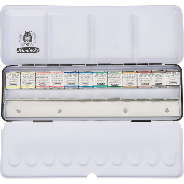 Schmincke Краски акварельные 12 шт./ 200 г. купить на OZON по низкой цене (2046023135)