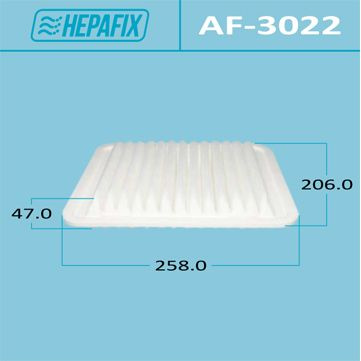 MFA-3145/AF-3022 Hepafix фильтр воздушный. купить на OZON по низкой ...