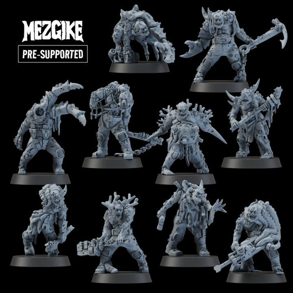 Миниатюра Wh40k DnD Death Guard / Гвардия Смерти: Dredge Marine Rig ...