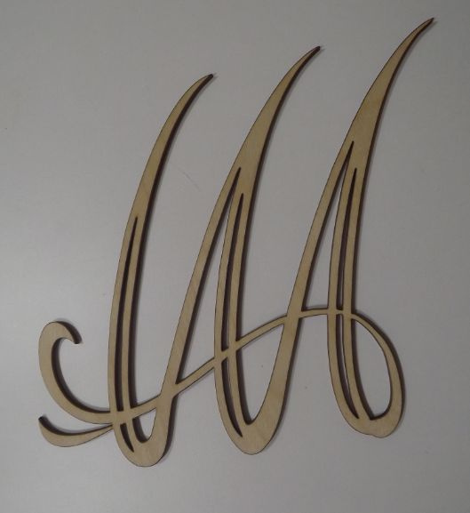 Украшение настенное интерьерное Прописные буквы купить по доступным ценам в интернет магазине