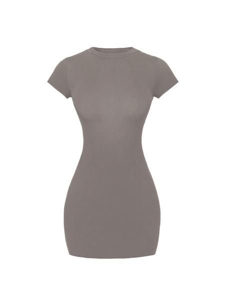 Платье XSAI, T-DRESS MINI ,WARM GREY , XS, Женский, Лето, размер 40 ...