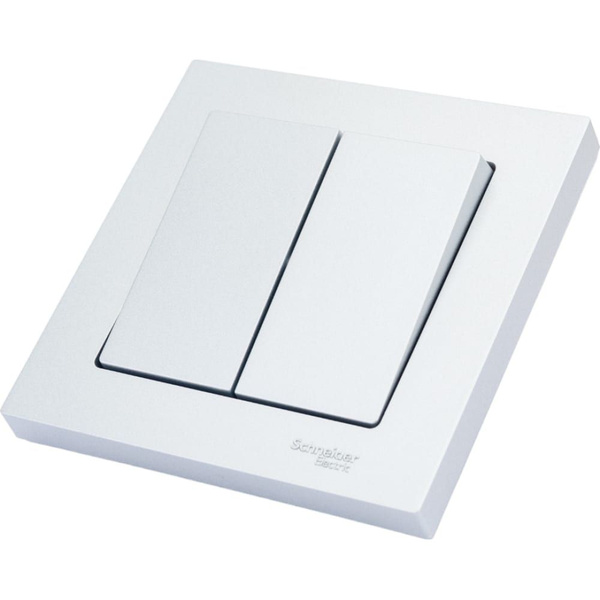 Двухклавишный выключатель Schneider Electric AtlasDesign - купить с ...