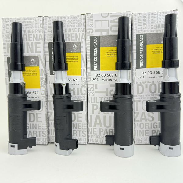 Катушка зажигания Renault 8200568671. Комплект 4 штуки. Для Renault ...