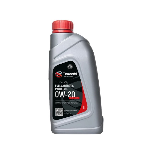 Масло моторное Tamashi API SP, ACEA C5 0W-20 Синтетическое 1 л 0W20T081 ...