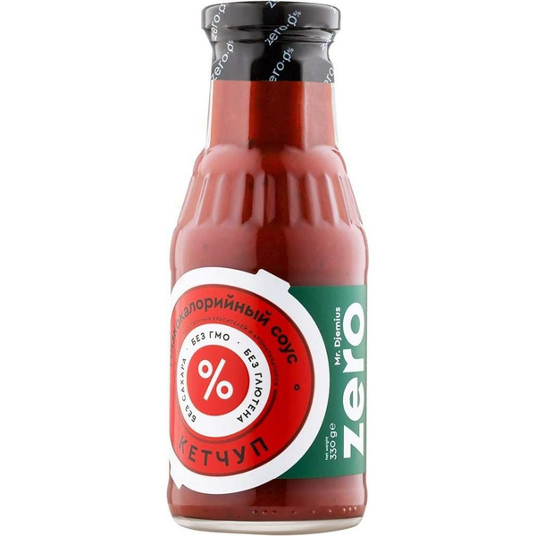 Кетчуп Mr. Djemius Zero 330 г купить на OZON по низкой цене (1682845930)