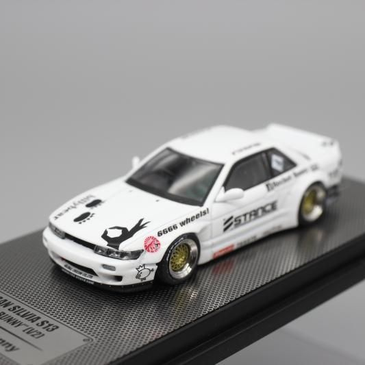 Машинка INNO 1/64 Silvia S13 Rocket Rabbit Pandem modified V2 Nissan ...