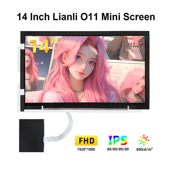 Монитор Wisecoco портативный монитор,14 дюймов 1920*1080 2K HD LCD ...