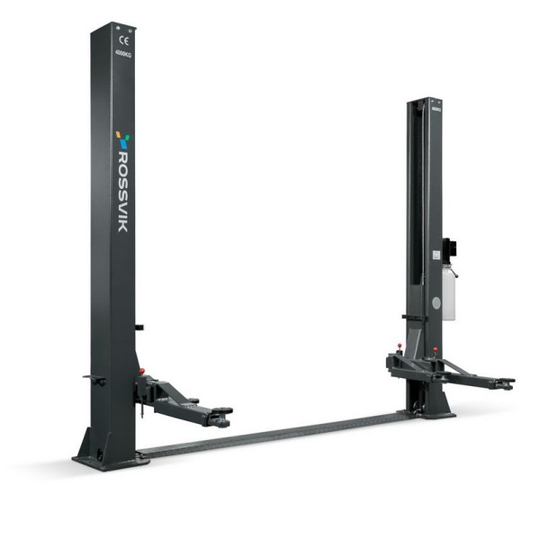 Подъемник двухстоечный ROSSVIK T4 г/п 4.0т, 380В, с нижней синхронизацией, серый - купить с ...