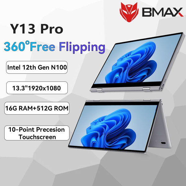 Характеристики BMAX Y13 PRO Ноутбук 13", Intel Alder Lake N100, RAM 16 ГБ, SSD, Intel UHD ...