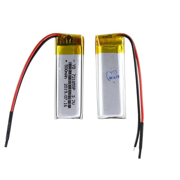 АКБ универсальная 721855p 3,7v Li-Pol 500 mAh (7.2*18*55 mm) купить на ...