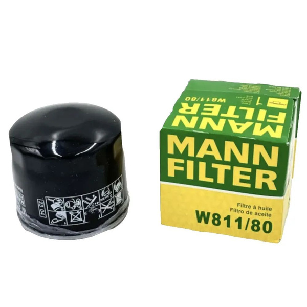 Фильтр масляный MANN FILTER артикул-W811/80 - купить по выгодным ценам ...