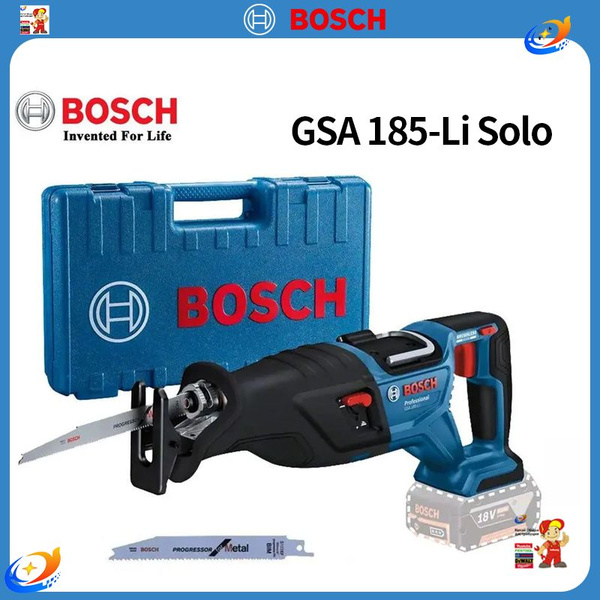 Bosch GSA 185-Li Solo Бесщеточный,0 батарейАккумуляторная сабельная пила купить на OZON по ...