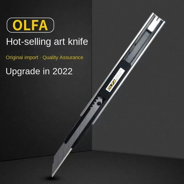 Оригинальный японский OLFA LTD-05 9mm Art Knife Resin ABS усиленная ручка Sharp Cutting 30 ...