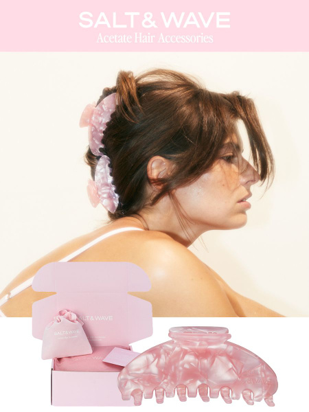 SALT&WAVE Заколка для волос 1 шт. купить на OZON по низкой цене ...