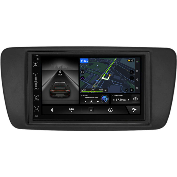 Магнитола в штатное место 2 din Seat Ibiza 4 2008-2015 Canbox H-Line 5514-RP-11-364-388 на ...