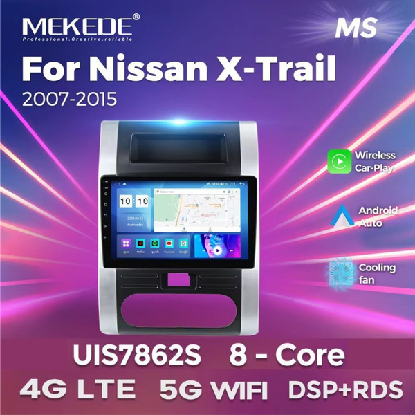 Магнитола Mekede M300S для Nissan X-Trail (07-15). 4x32Gb, 8 ядер, 10 ...