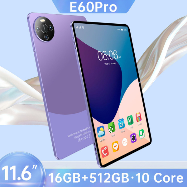 Купить планшет E60pro 90 Гц Высокая Кисть Развлечения AV Офис Обучение1+. 6.74", 16 GB по низкой ...