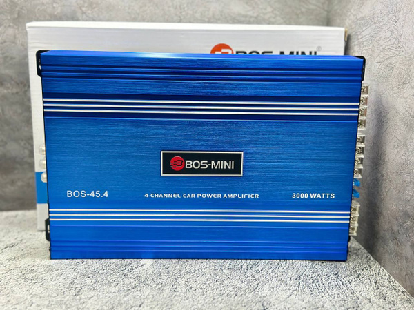 BOS-MINI Усилитель автомобильный, каналы: 4, 3000 Вт купить на OZON по низкой цене (1727100319)