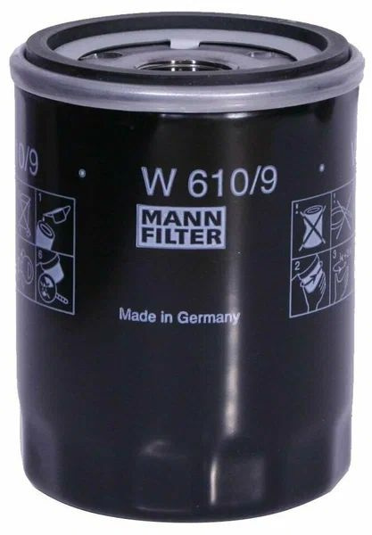 MANN FILTER Фильтр масляный арт. W610/9, 1 шт. купить на OZON по низкой цене (1693202575)