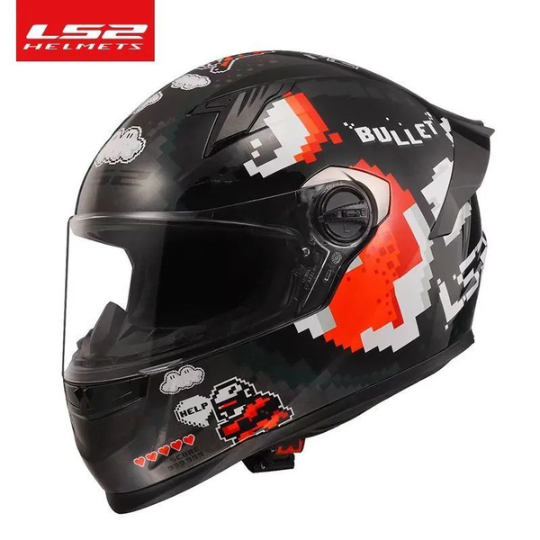 Мотошлем LS2 Bullet FF300 размер L купить на OZON по низкой цене ...