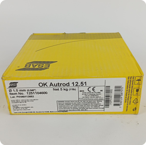 OK Autrod 12.51 д.1,0 мм, D-200 (5 кг) ESAB проволока ЭСАБ Чехия купить ...
