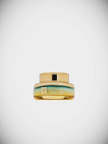 Питательный крем с золотом и коллагеном Farm Stay, Gold Collagen ...