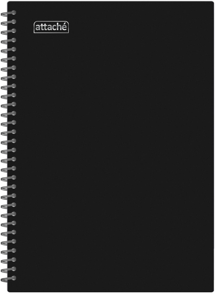 Бизнес-тетрадь Attache А4, 96 листов, в клетку, на спирали купить на OZON по низкой цене ...