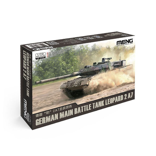 Сборная модель Военная модель MENG-72002 1/72 German Leopard 2A7 main ...
