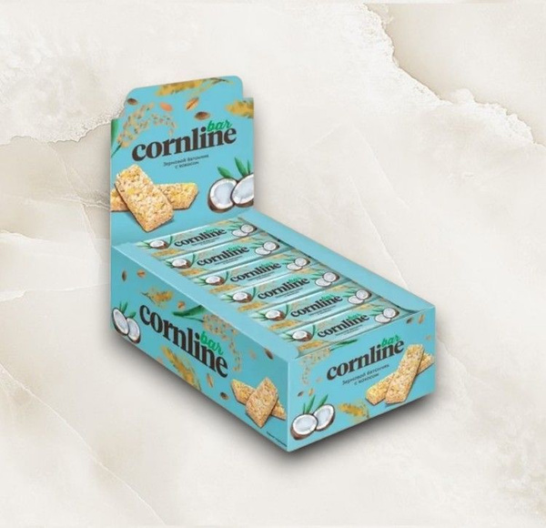 батончик Cornline с кокосом, 30 г, 18 шт купить на OZON по низкой цене ...