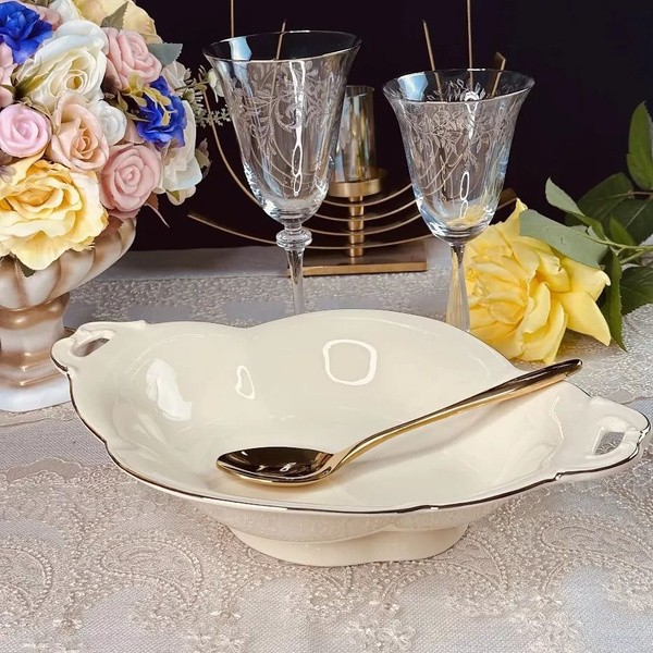 Блюдо LENARDI ENGLAND COLLECTION, Фарфор купить c доставкой на OZON по ...