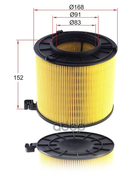 SAT Фильтр воздушный AUDI A4/S4 15-/ A5/S5 16-/ Q5 16-, артикул ST ...