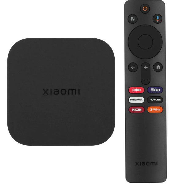 Медиаплеер Xiaomi Mi Box S 2nd Gen (MDZ-28-AA) (PFJ4167RU), 3.5 мм, USB ...