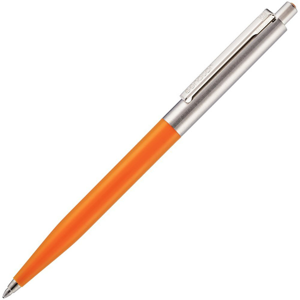 Ручка шариковая Senator Point Metal, ver.2, оранжевая, Senator купить ...