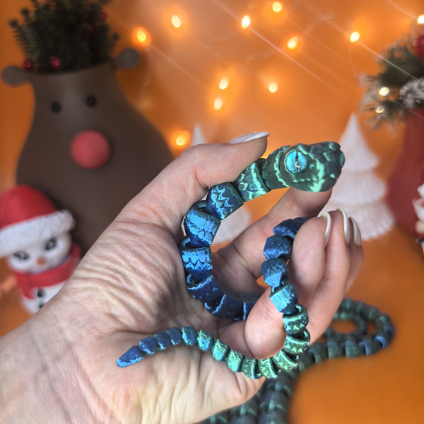 Подвижная змея. snake2025 купить на OZON по низкой цене (1772306562)