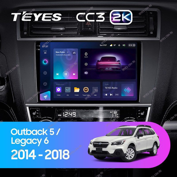 Штатная магнитола Teyes CC3 2K 4/64 Subaru Outback 5 (2014-2018) купить на OZON по низкой цене ...
