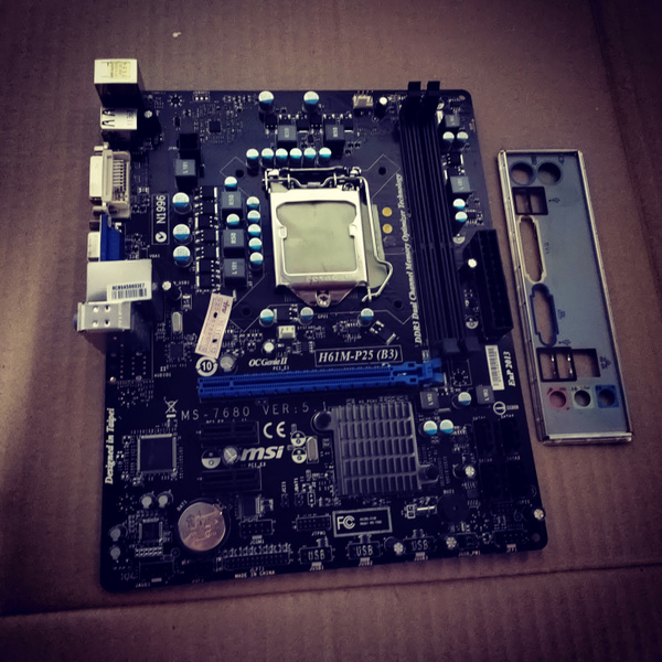 MSI Материнская плата MS-7680 ver5.1/LGA 1155 купить на OZON по низкой ...