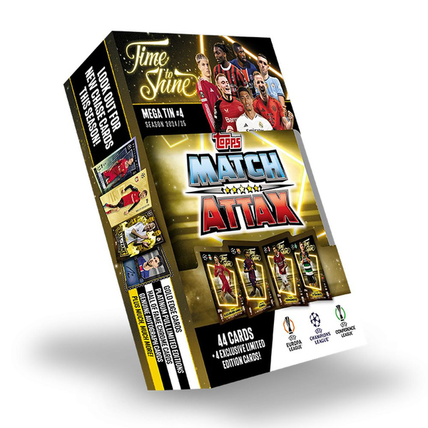 Футбольные карточки Topps Match Attax 24/25 Mega Tin #4 купить на OZON по низкой цене (1793335348)