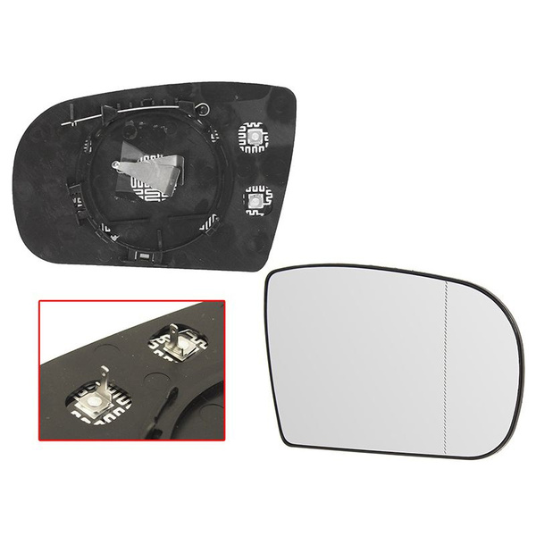 Зеркальный элемент правый для Мерседес W210 1998-2003, Mercedes W210 ...
