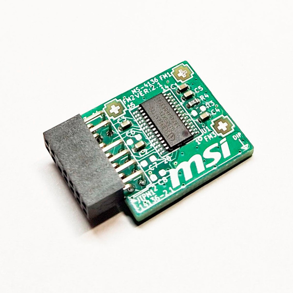 Модуль безопасности TPM 2.0 MSI MS-4136 (14-1 рin) купить на OZON по низкой цене (1811291495)