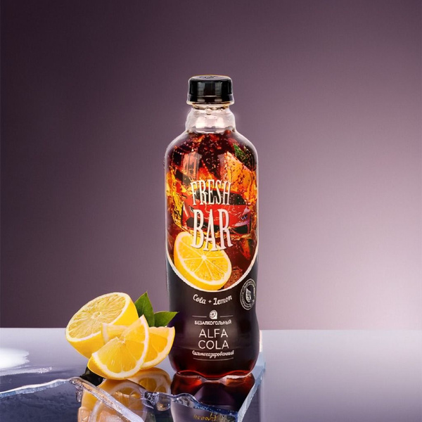 Газированный напиток Fresh Bar Alfa Cola 12 шт по 480 мл купить на OZON ...