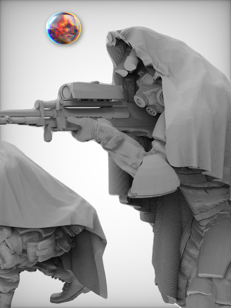 Набор миниатюр Half-Life Combine Snipers - Combine Soldiers купить на ...