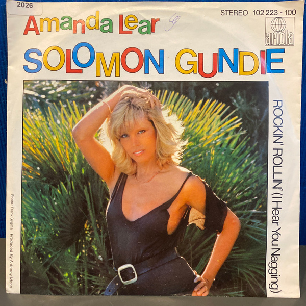 Amanda Lear. Solomon Gundie (NM) 1980 Сингл Винил купить на OZON по низкой цене (1823477488)