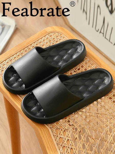 Шлепанцы Женский Feabrate, размер 40, 41 EVA Мягкая стелька, Легкая модель Без застёжки ...