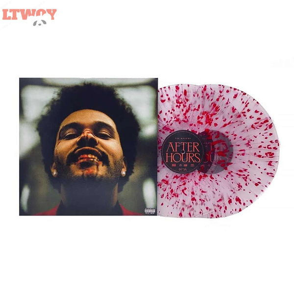 Виниловая Пластинка The Weeknd - After Hours 2 x LP Clear w/ Red Blood ...
