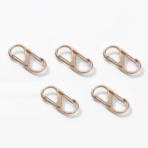 Карабины S-biner mini золото 5 шт купить на OZON по низкой цене ...