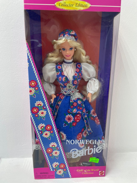 Барби Норвежка 1995 Norwegian Barbie Dolls Of The World Collection ...