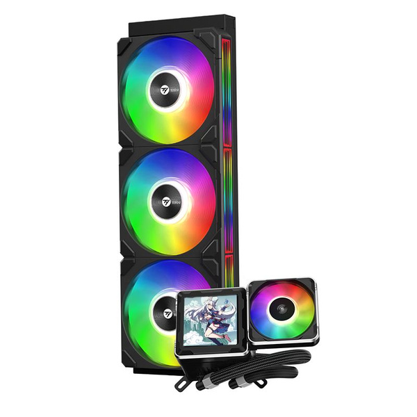 TIYOU T360 PRO ARGB черный радиатор водяного охлаждения Поставляется с настраиваемым 2,73 ...