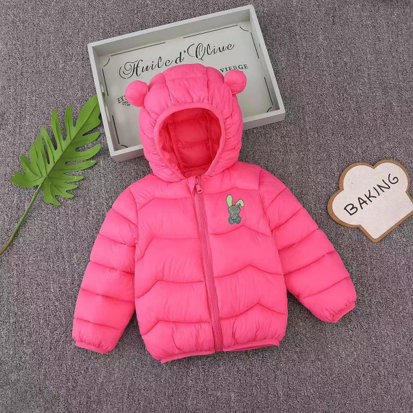 Куртка Мальчики, Девочки THANHDAT королевский розовый Полиэстер, размер 98, 104 Длинный ...